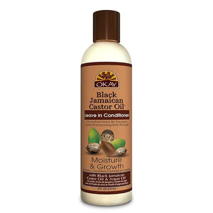 OKAY Black Jamaican Castor Oil Leave In Conditioner